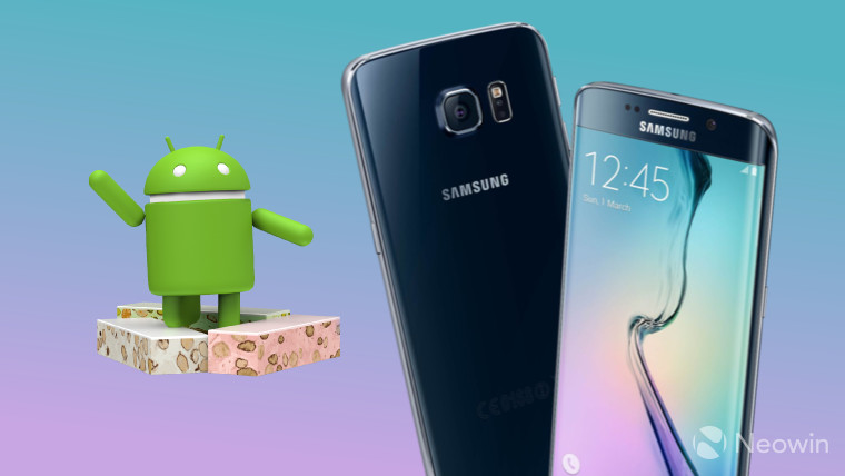 Android 7.0 Nougat heads to Samsung's Galaxy S6 edge+ in Europe - Neowin