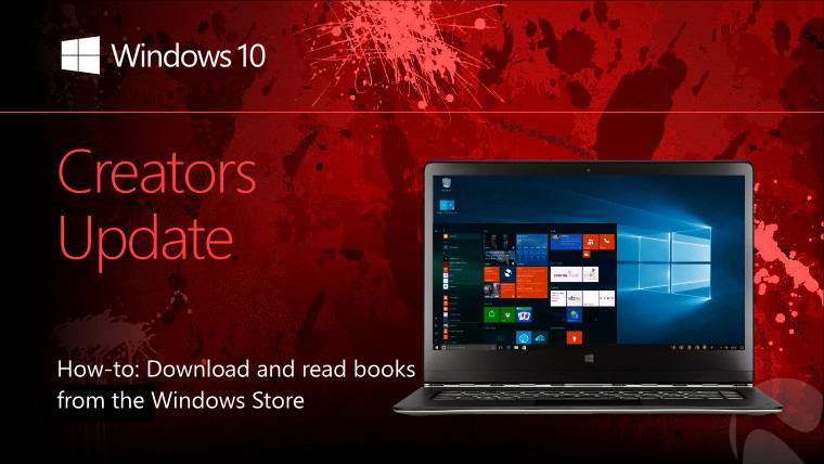 FYI: How to download and read e-books from the Windows 10 Store in the ...