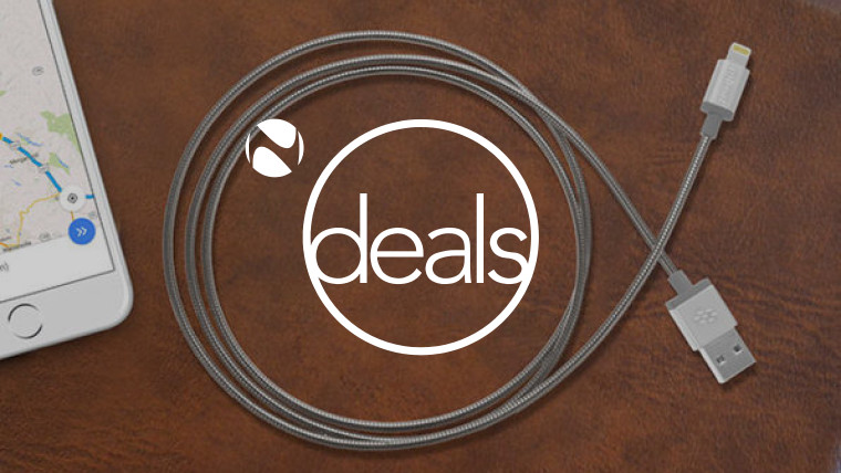 Save 50% off this Toughlink Metal Braided Lightning Cable 2-Pack, now ...