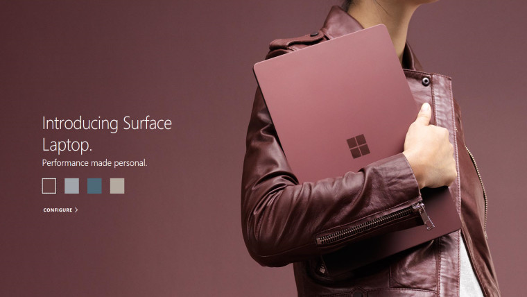 Microsoft announces availability of all Surface Laptop colours in the ...