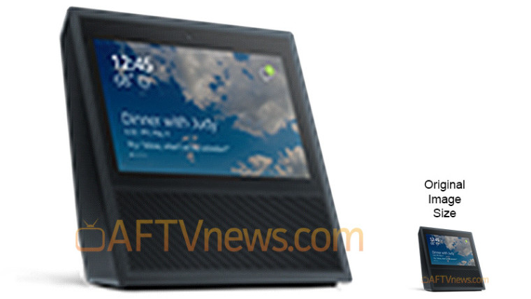 This image apparently reveals Amazon's new Echo speaker hub with ...
