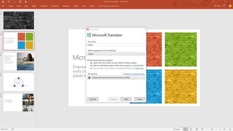 Microsoft's PowerPoint Presentation Translator is generally available - Neowin
