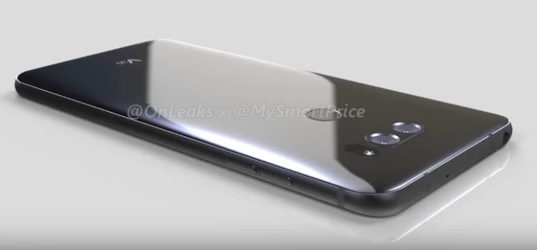 If a new render is accurate, LG is going the safe route for its V30 ...