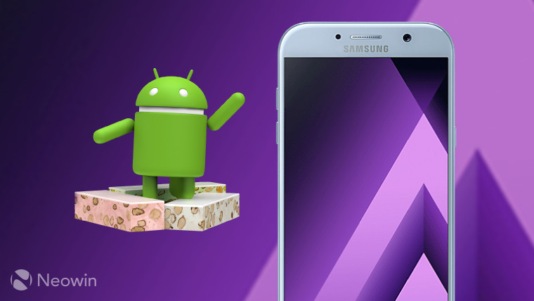 A year after Android 7.0 Nougat's release, Samsung brings it to the ...