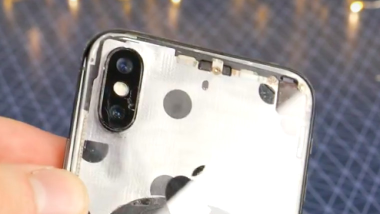 This is the iPhone X with a rear see-through glass panel - Neowin