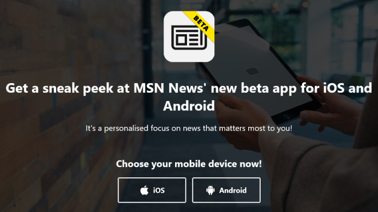 Microsoft releases MSN News beta for Android and iOS - Neowin