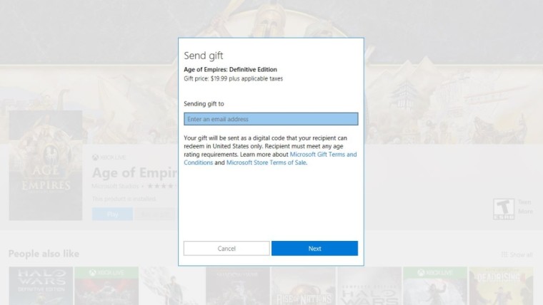 Microsoft announces game gifting on PCs through the Store; apps coming ...
