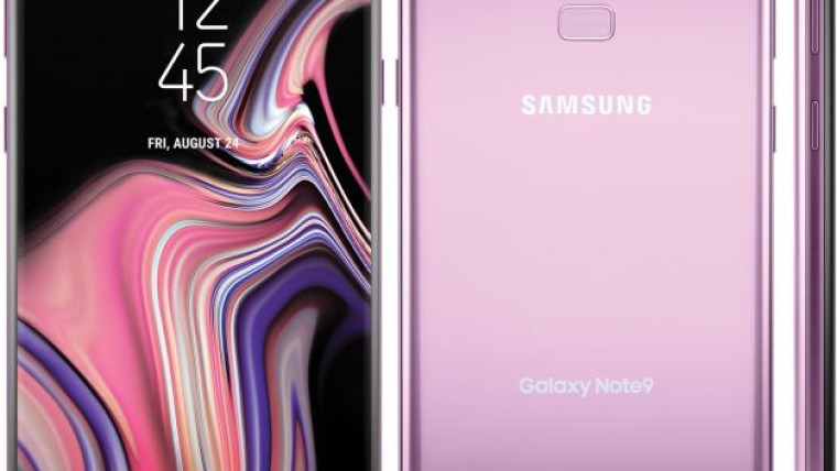 This is how the Samsung Galaxy Note9 might look like in Lilac Purple ...