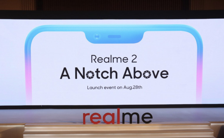 The Realme 2 looks like other notched smartphones and starts at around ...