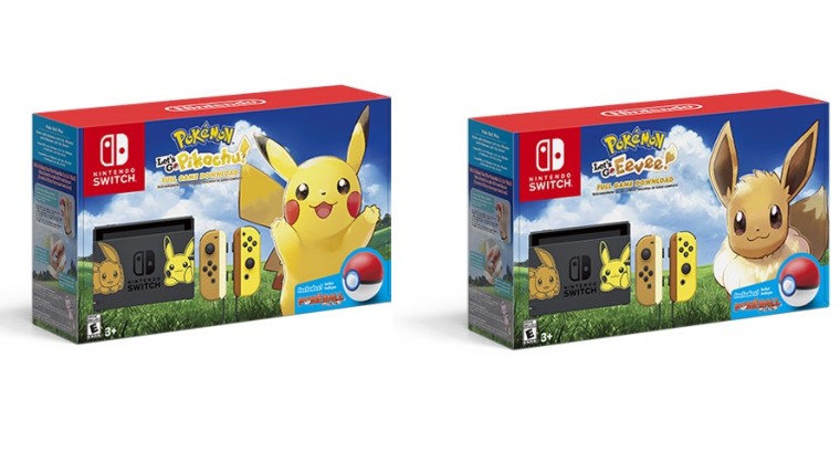 Nintendo to release Eevee & Pikachu edition of the Switch alongside the ...