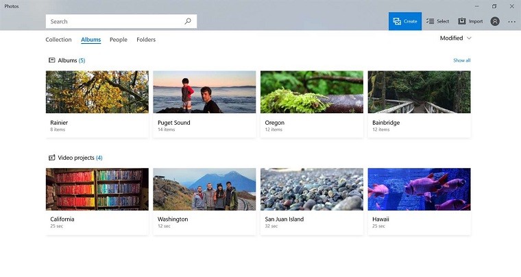 Microsoft's Photos app may be ditching black background when selecting ...