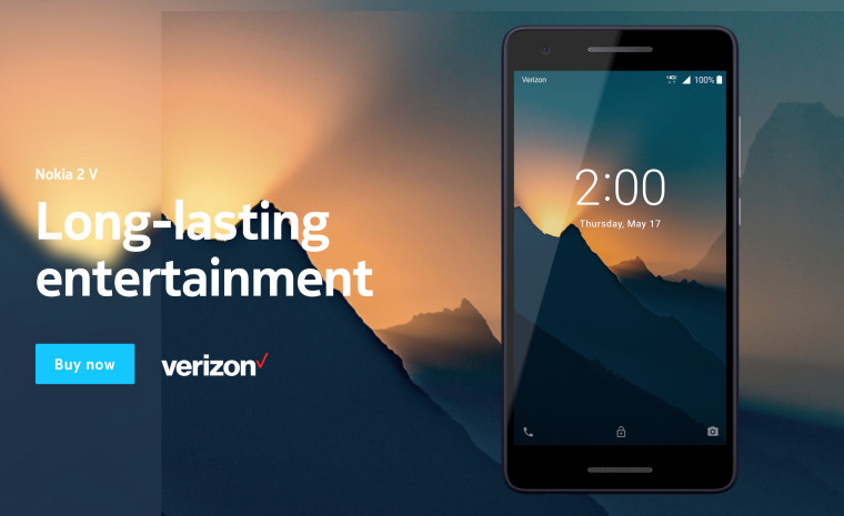 The Nokia 2 V is now available in the United States - Neowin