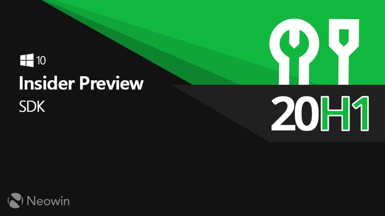 Microsoft releases Windows 10 SDK Preview build 18995 - Neowin