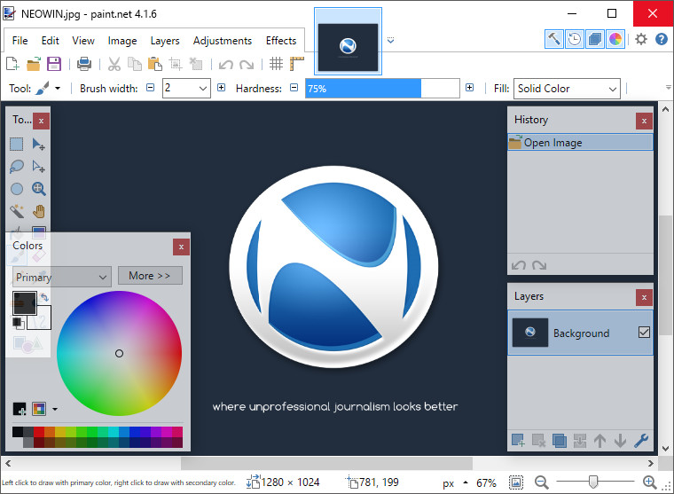 Paint NET 4 3 7 Neowin