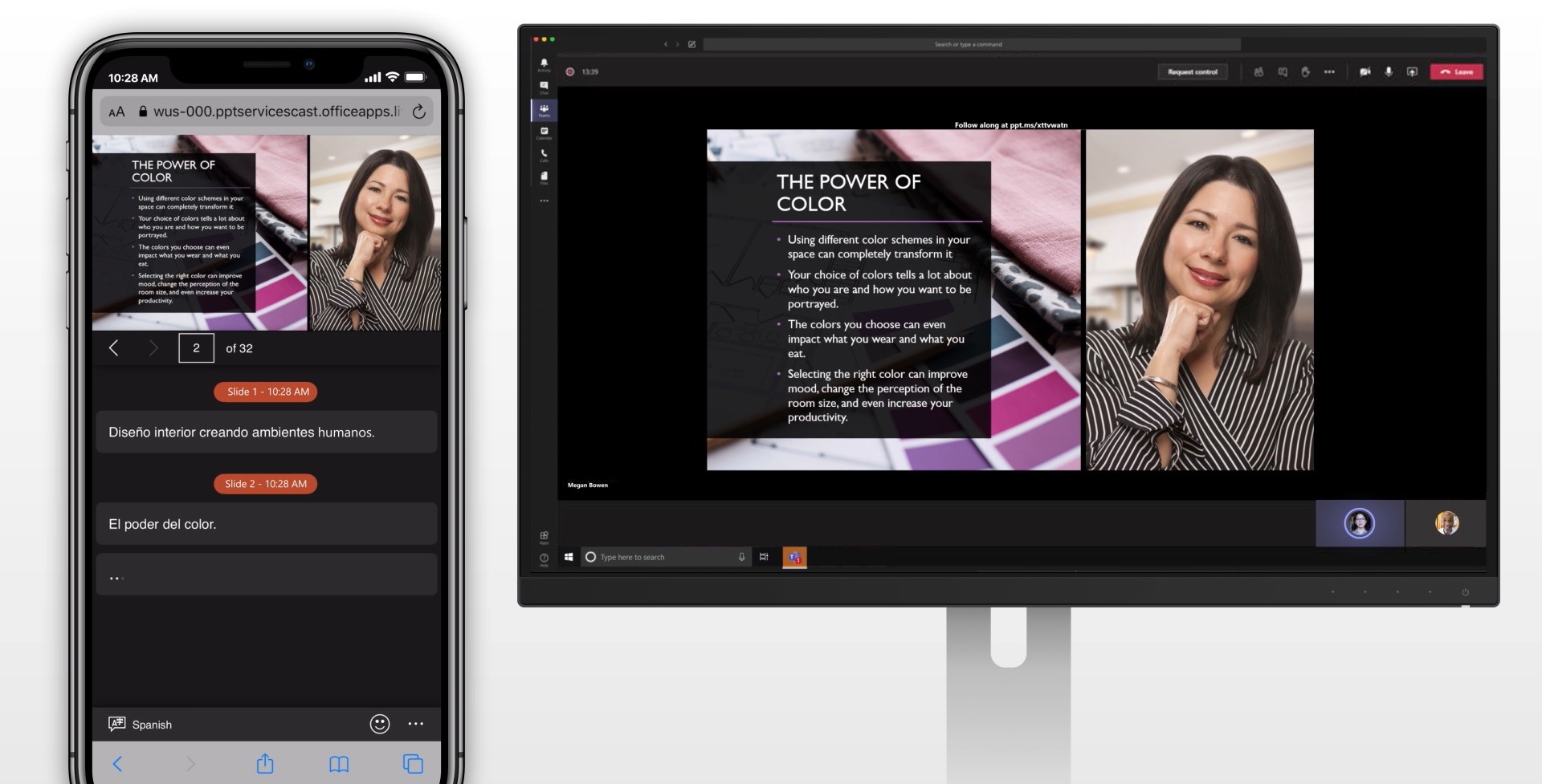 Powerpoint Cameo Virtual Background For Teams IMAGESEE