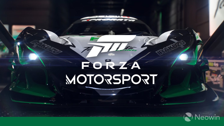 Turn 10's reimagined Forza Motorsport makes its debut with an in-engine ...