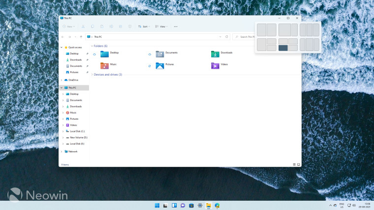 Closer Look: Snap Layouts and Snap Groups in Windows 11 - Neowin