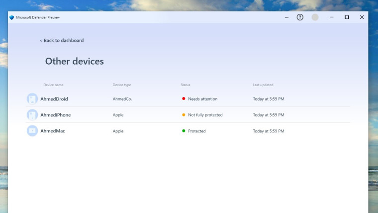 More images of the new Microsoft Defender Preview app leak out - Neowin