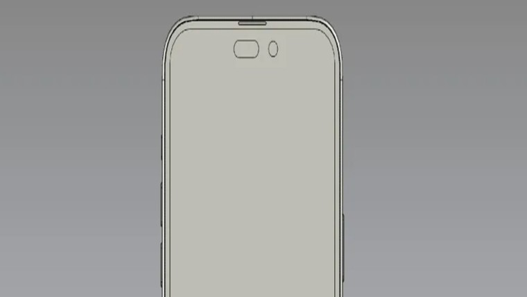 Renders show rumored 'iPhone 14 Pro' with a pill-shaped camera cutout ...