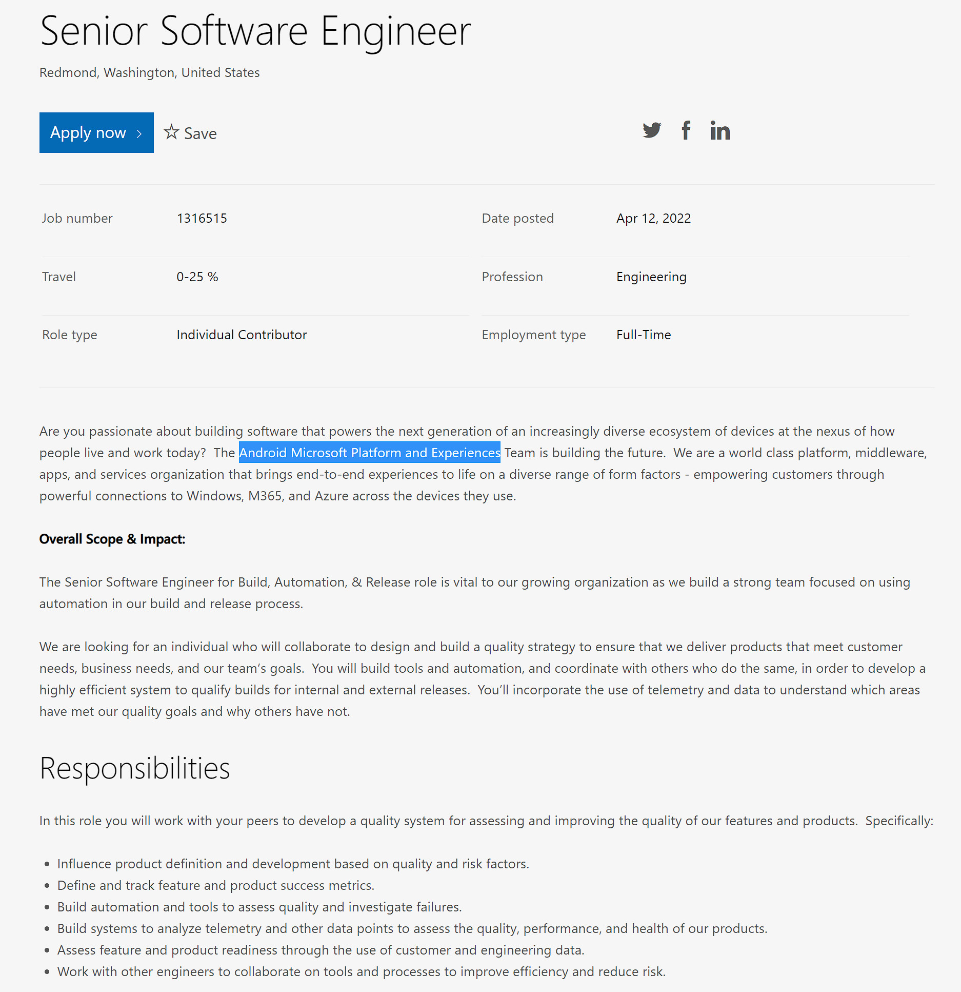 Microsoft job posting suggests better Android support on Windows 11 may ...