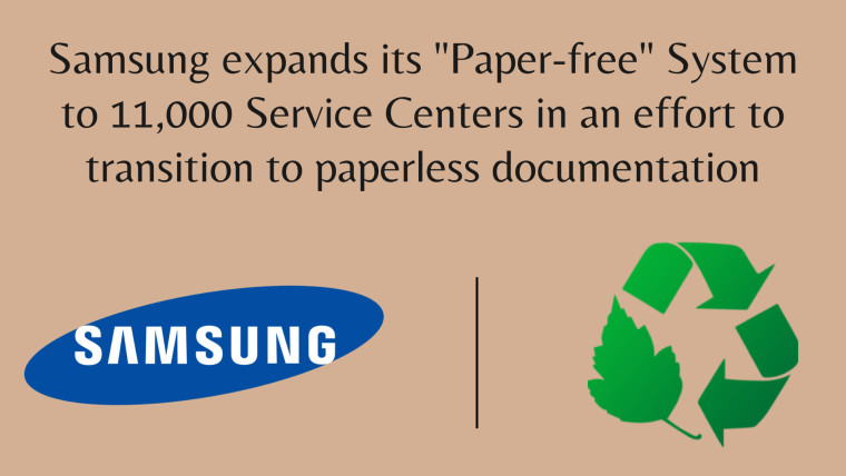 Samsung launches paper-free campaign to transition to electronic ...