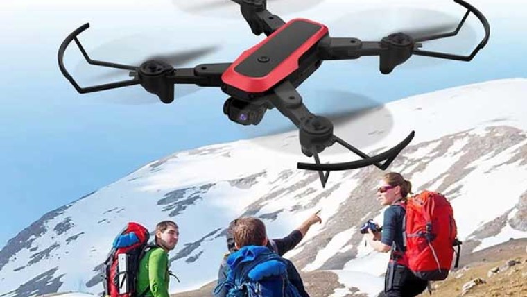 Save over $150 off this Dual 4K Camera & One-Button 360° Flip Drone ...