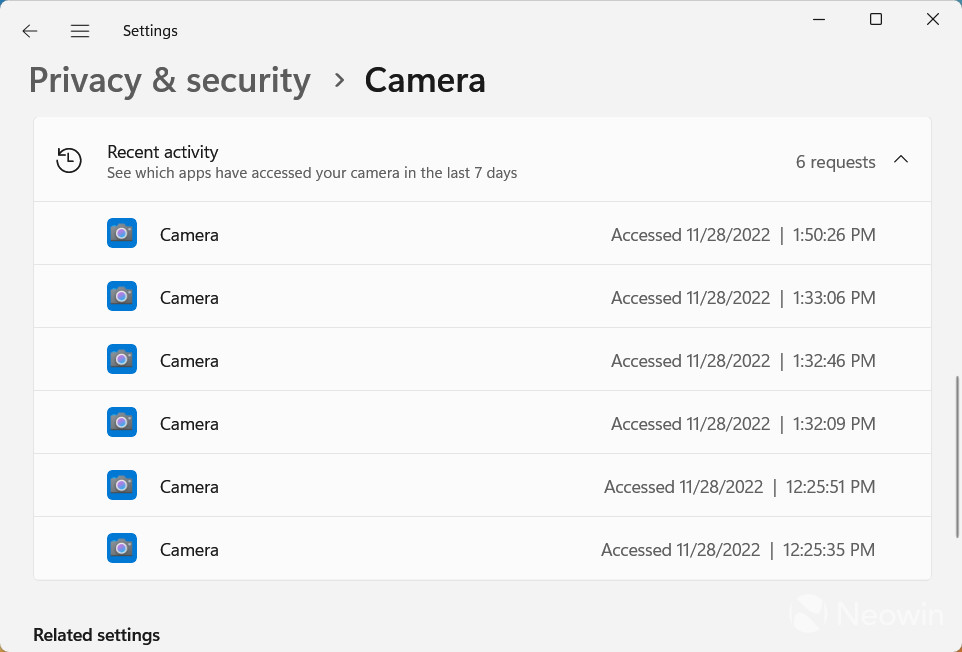 Windows 11 Has A Hidden Camera Privacy Indicator Here Is How To Enable
