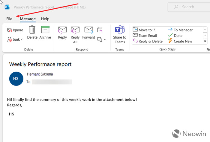 How To Replace Or Edit A Message In Outlook 365 App After It Has Been 