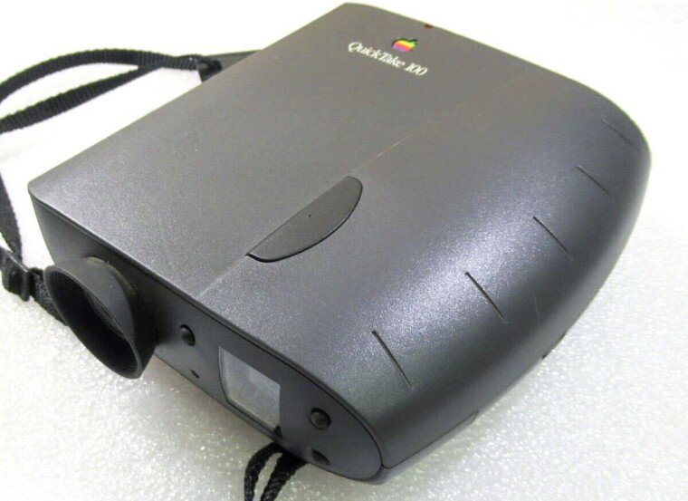 A quick look back at the Apple QuickTake 100 digital camera, revealed ...