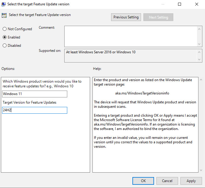 Update to Windows 11 24H2 immediately with this official Registry/Group Policy hack - Software ...