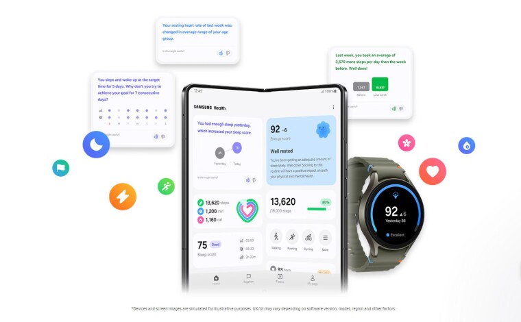 Samsung Health app receives a major update with new features and ...