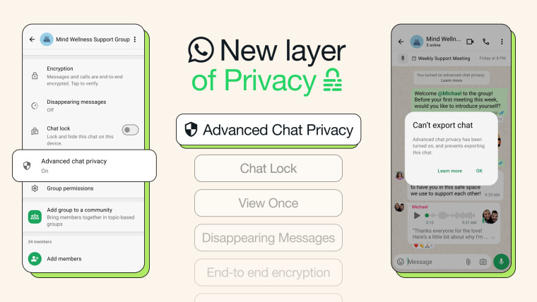 WhatsApp's new privacy feature ensures no one is taking your chats ...