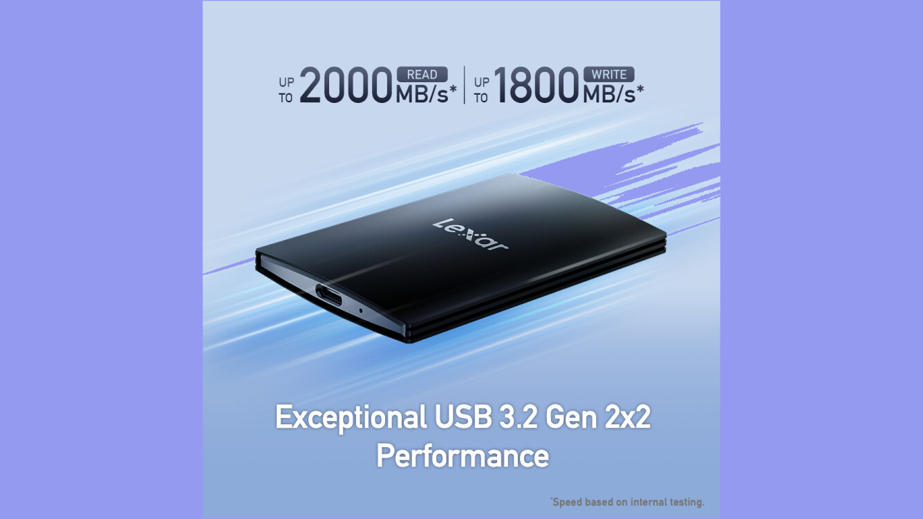 This Lexar 4TB/2TB 2000 MB/s external portable USB-C SSD is lowest ...