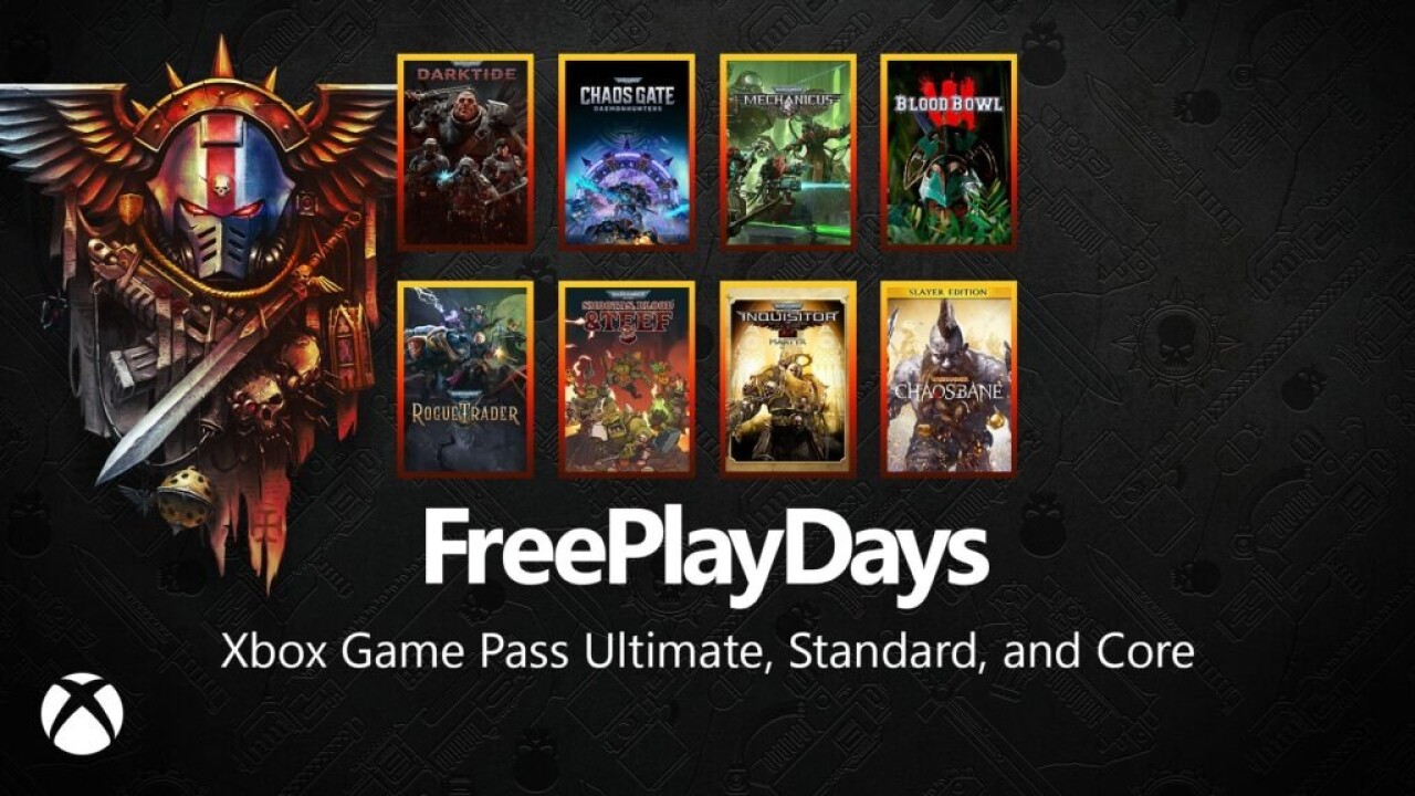 Eight Warhammer games join Xbox Free Play Days this weekend - Neowin