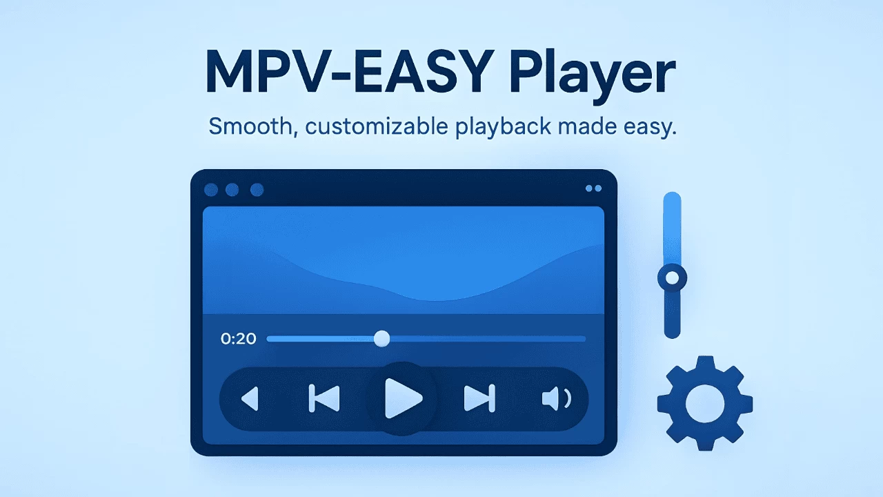 MPV-EASY Player 0.40.0.2 - Neowin