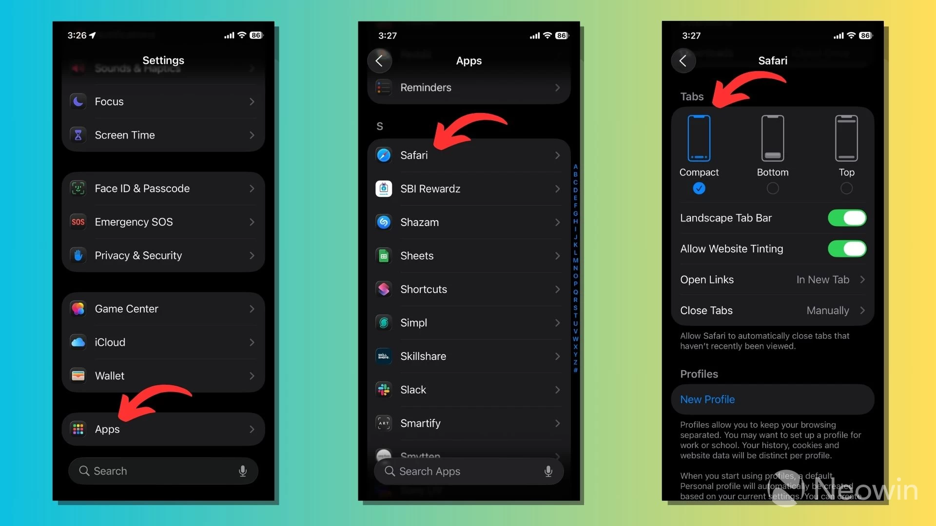Here are some of the ways you can use Safari's new look on Apple iOS 26 ...