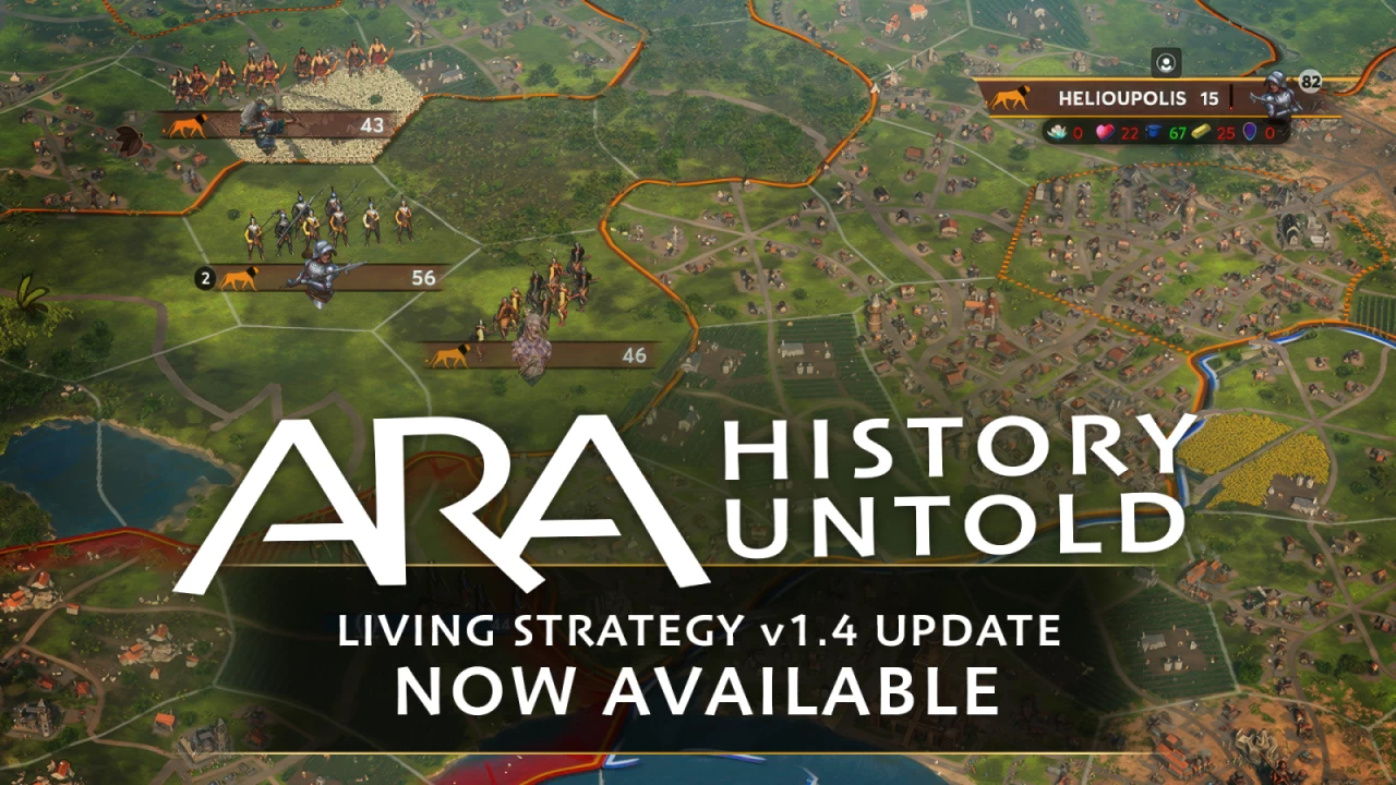 Ara: History Untold 1.4 update delivers overhauls to AI, map generation ...