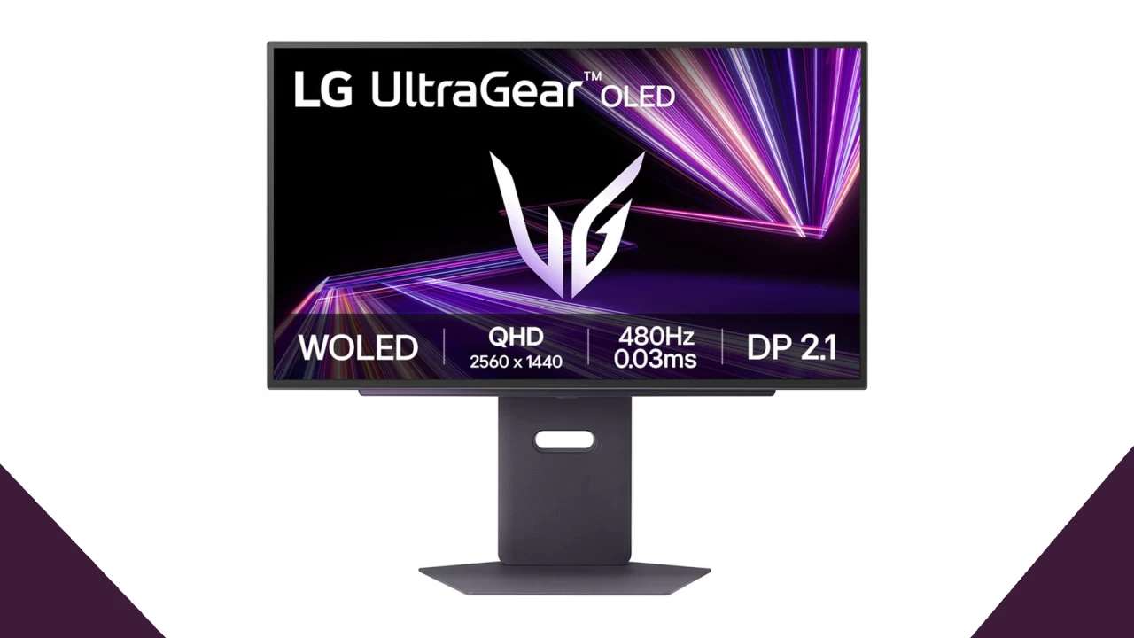LG's super fast 480 HZ OLED 1440p FreeSync monitor is a great deal for ...