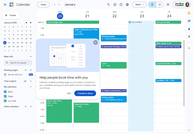 Google Calendar introduces pre-configured booking pages for easy ...