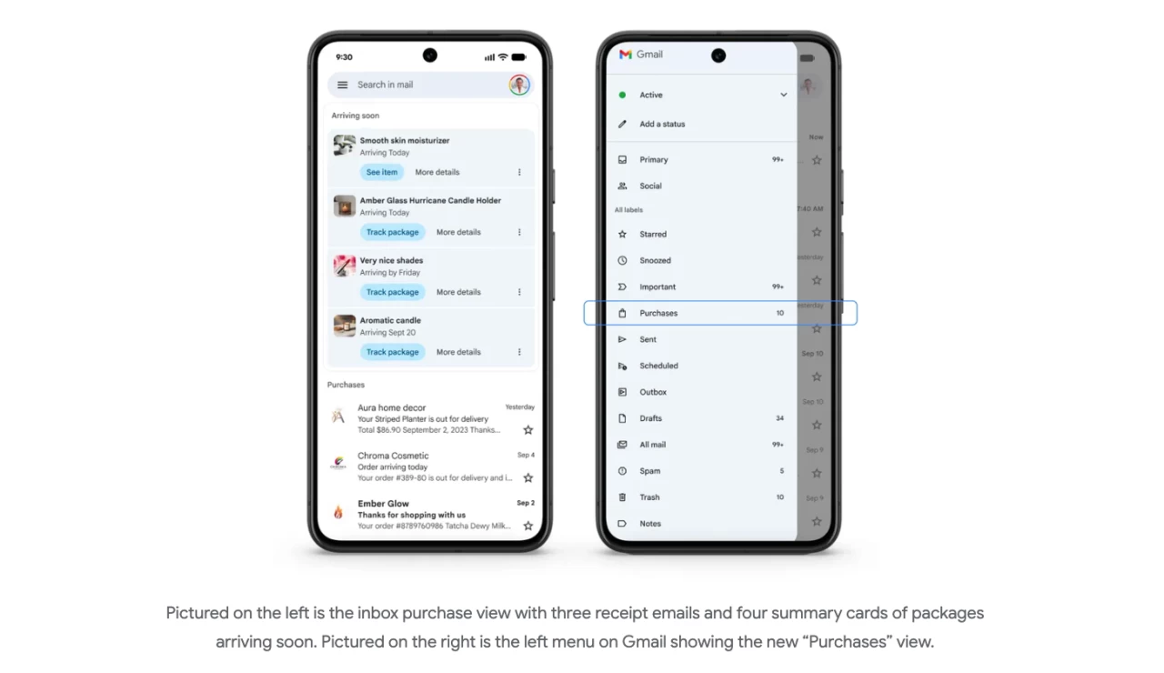 Gmail gets new features to track purchases from your emails, find ...