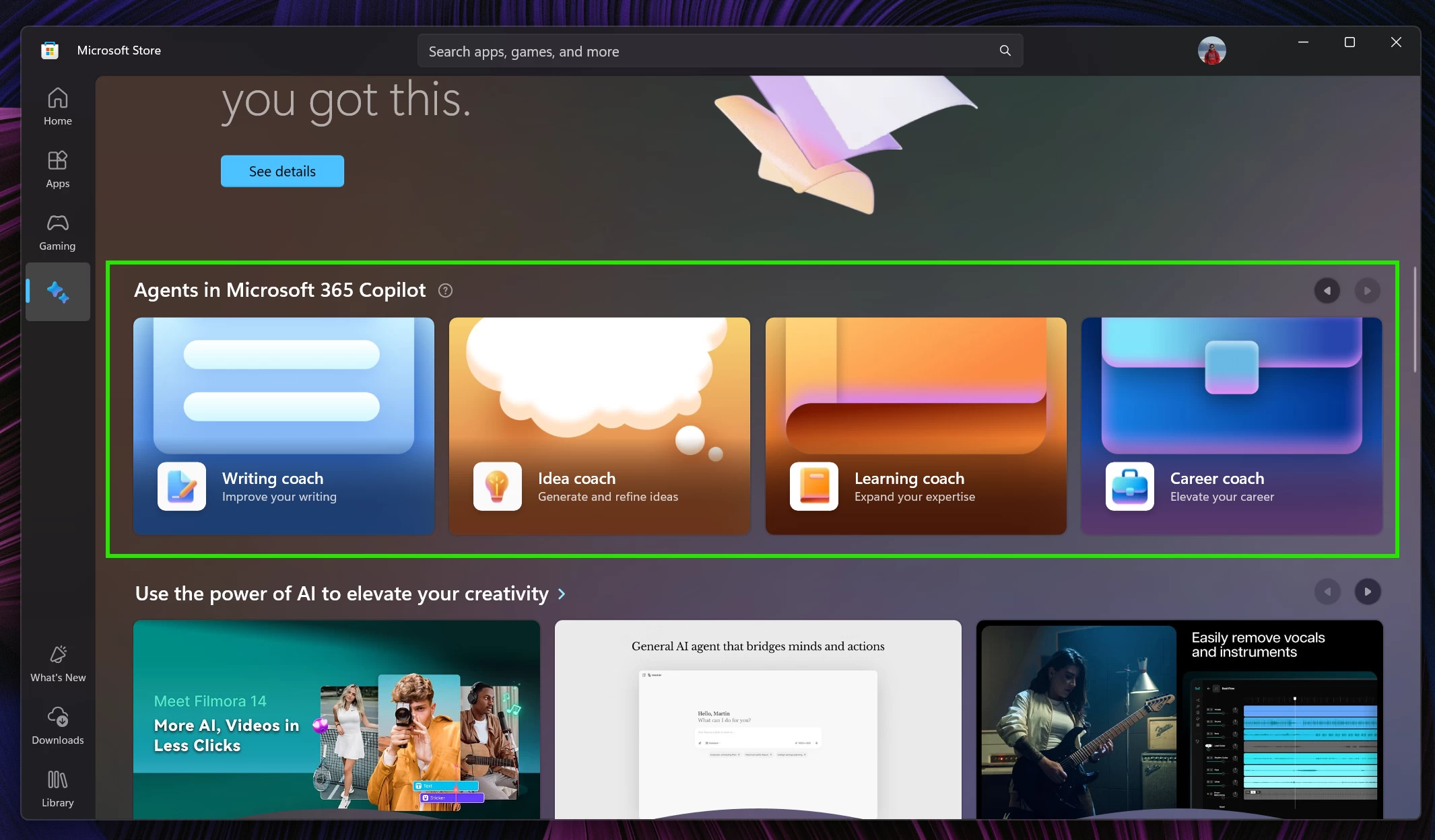 Microsoft Store update makes it easier to launch downloaded apps ...