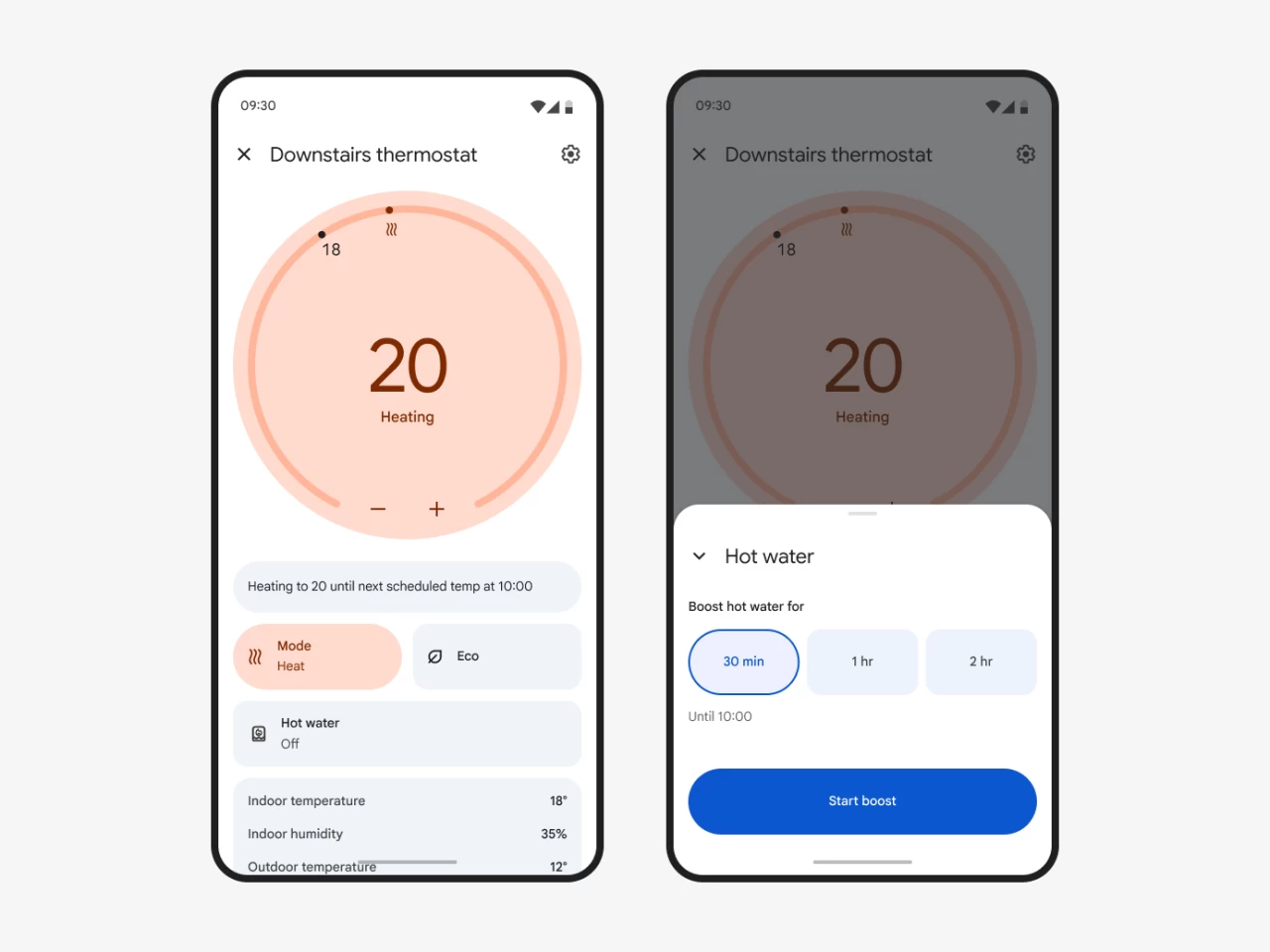 Google Home app gets hot water support for Nest Thermostats in Europe ...