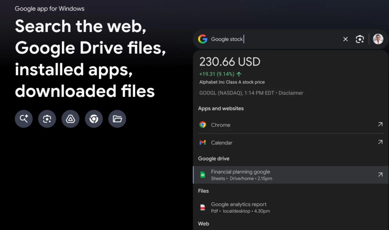 Google's new Windows app unifies search across your PC and the web - Neowin