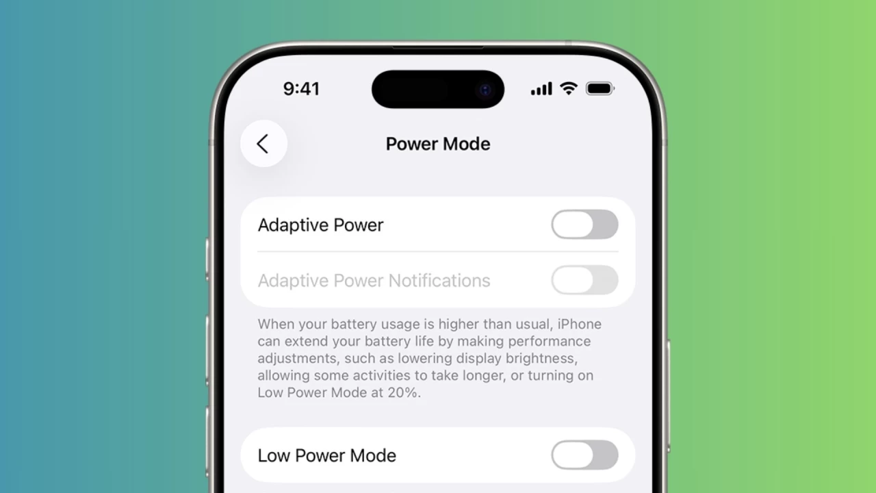 This is how the iOS 26's Adaptive Power mode works on iPhone - Neowin