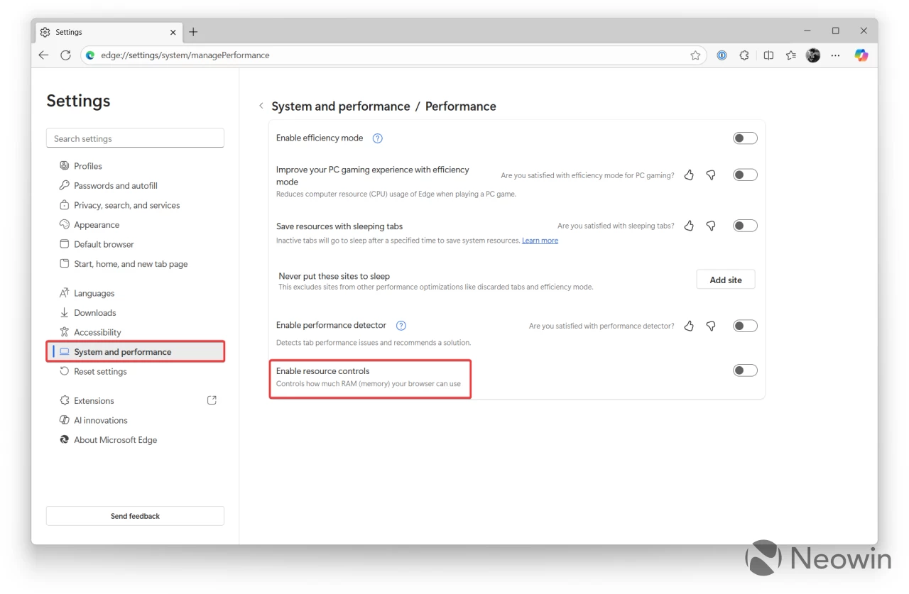 Microsoft Edge eats too much RAM? Here is how to limit memory consumption - Neowin