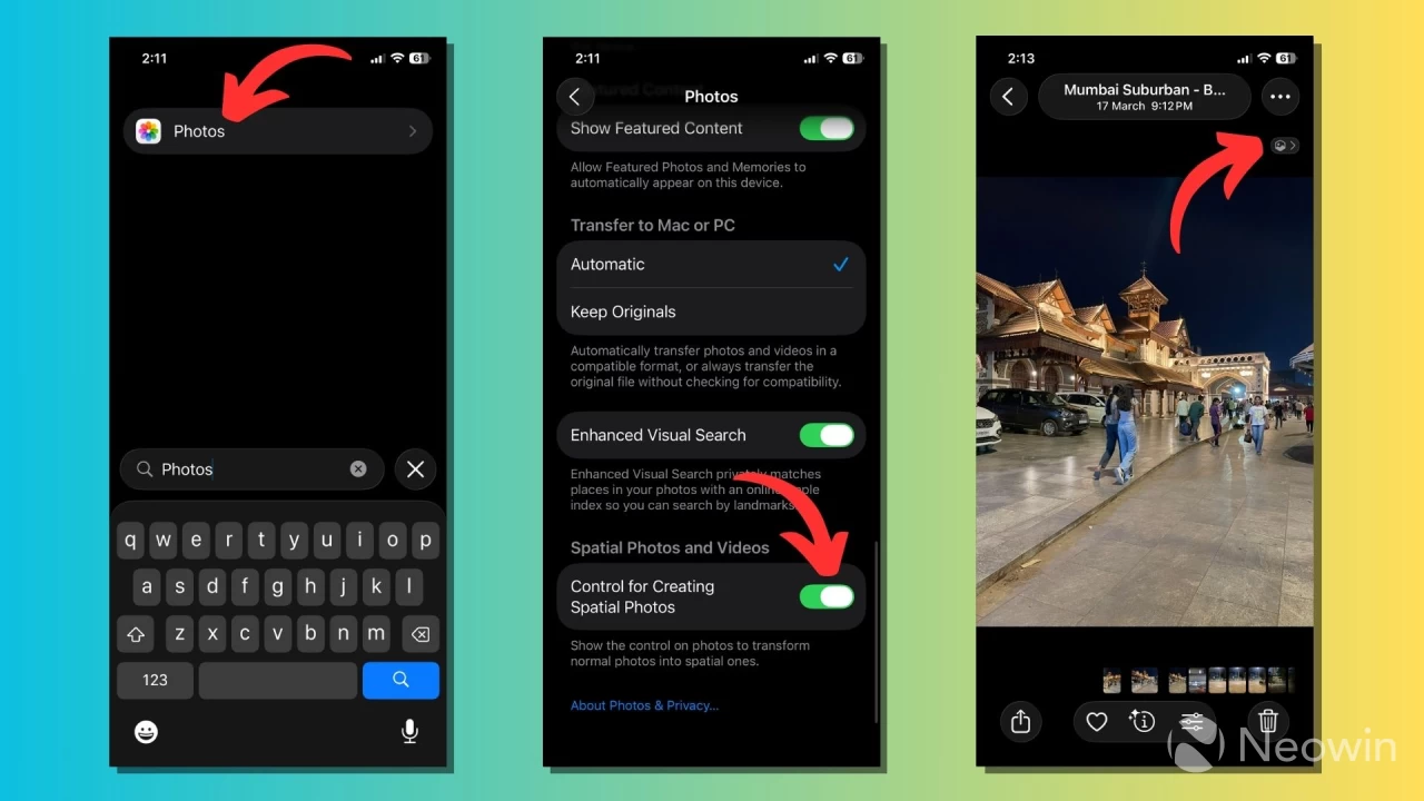 How to add a 3D effect to your iPhone images on iOS 26 - Neowin