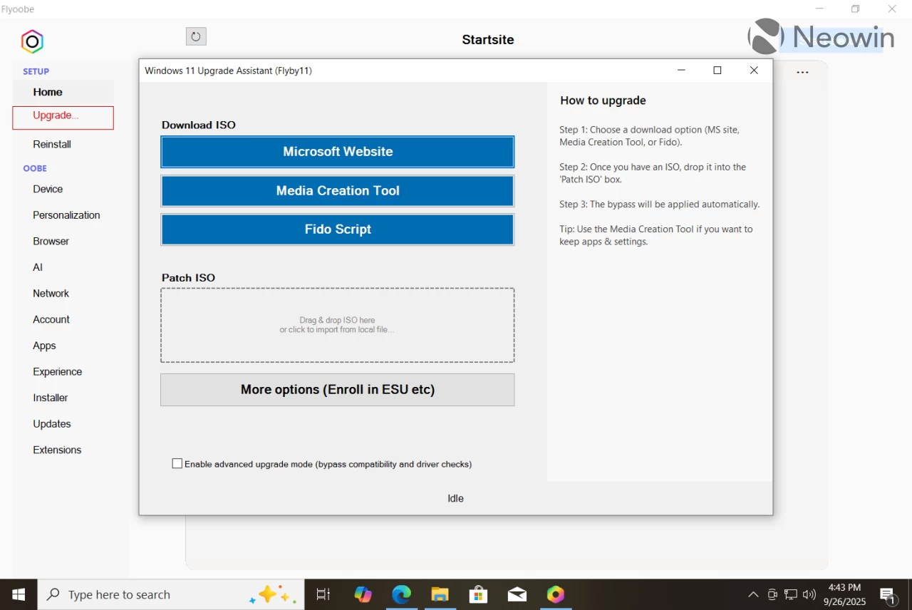 How to install Windows 11 25H2 on an unsupported PC - Neowin
