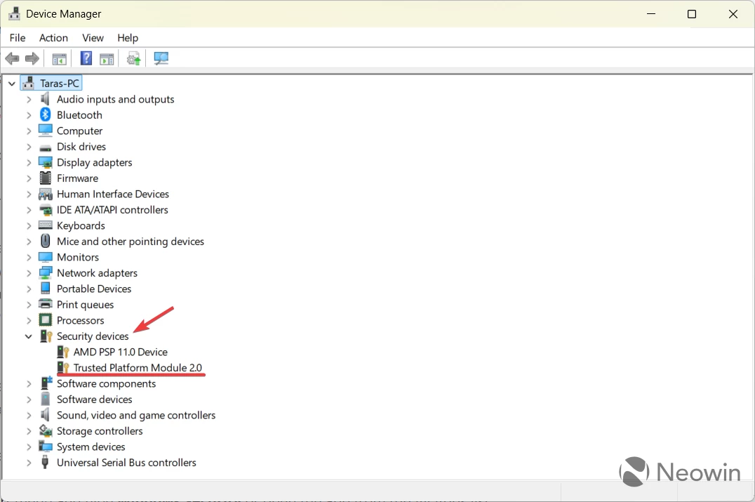 How to check if TPM is supported and enabled on your PC - Neowin