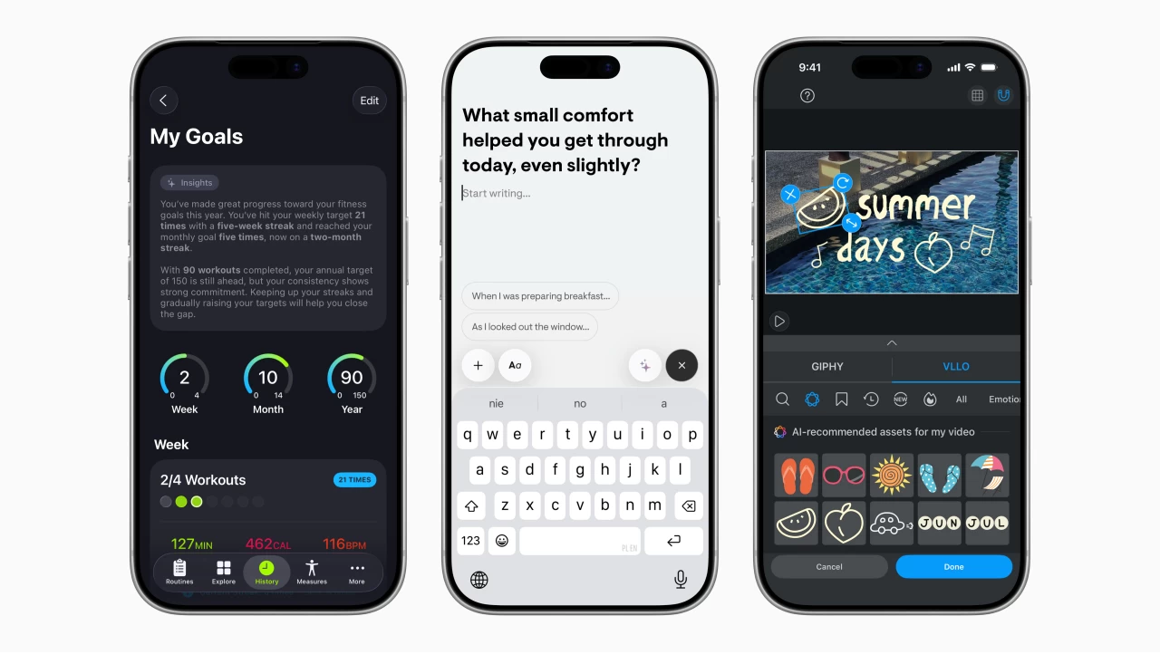 Apple highlights third-party apps using its on-device Apple ...
