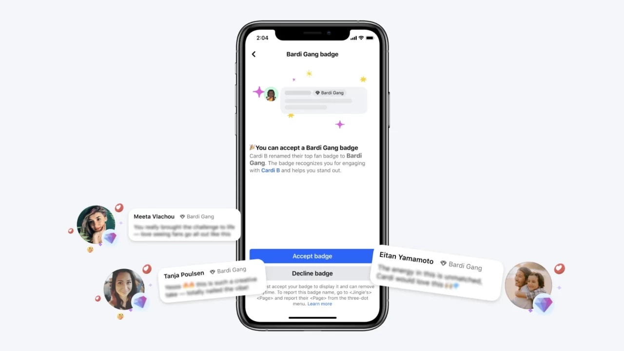 Facebook brings fan challenges and custom badges for people who are too ...
